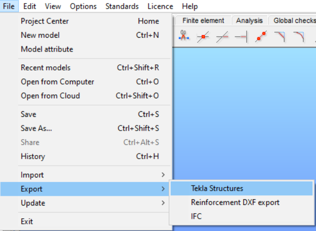 Tekla Structures model import, export and update | Consteel ...